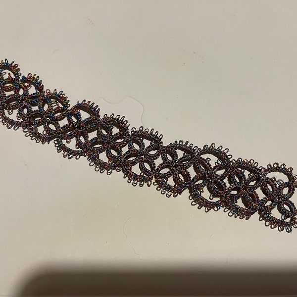 Gerbera Edging - Shuttle Tatting Pattern in PDF by Littleblacklace ...