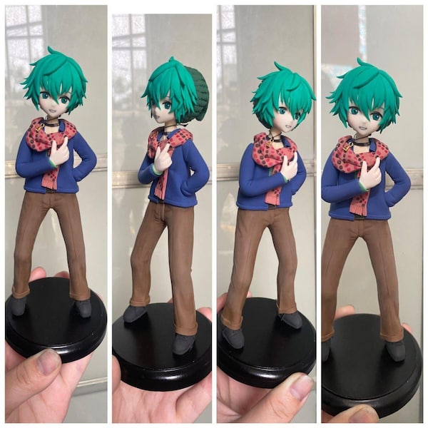 Anime Clay Figures, Game Clay Models, Cute Clay Models, Clay Dolls ...
