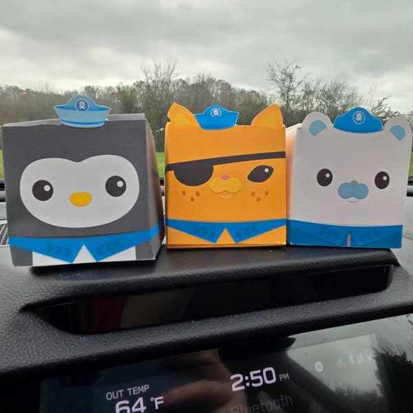 Octonauts Treat Box - DIY Printable - Etsy