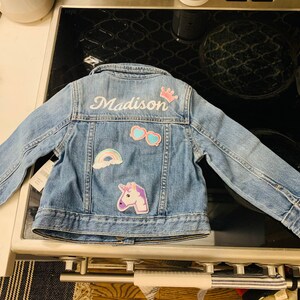 Kids Custom Clothing Custom Jean Jackets Personalized Clothing ...
