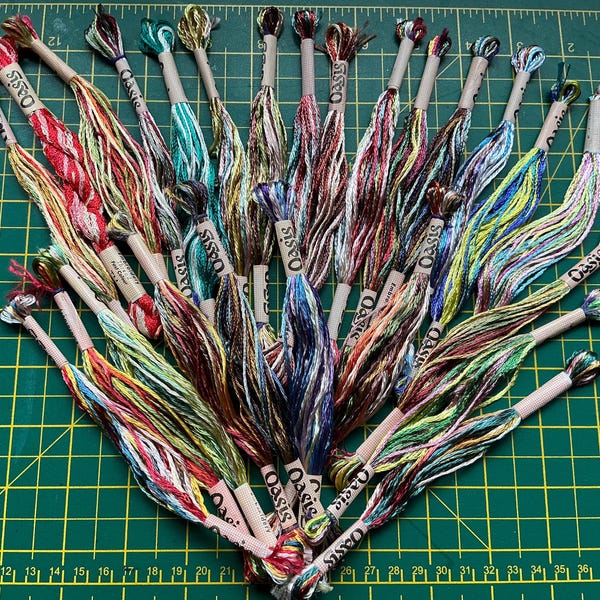 150 Anchor Cotton Cross Stitch Embroidery Threads Skeins Colour/floss ...