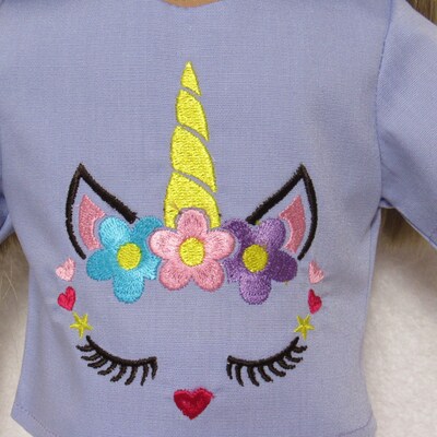 Unicorn Embroidery Design, Unicorn Face Design, Girly Unicorn ...