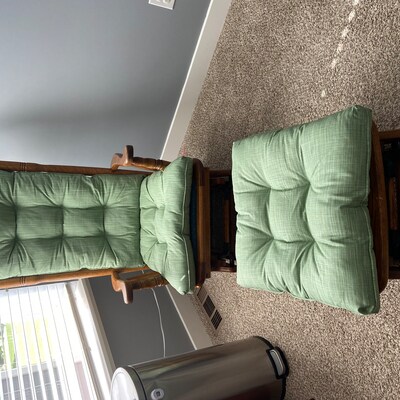 Wingback Rocker/ 4 Post Rocker/glider Cushions/rocker Cushions/ Rocking ...