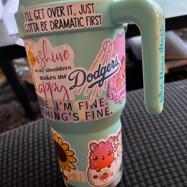 I'll Get Over It, Just Gotta Be Dramatic First Sticker, Funny Dramatic ...