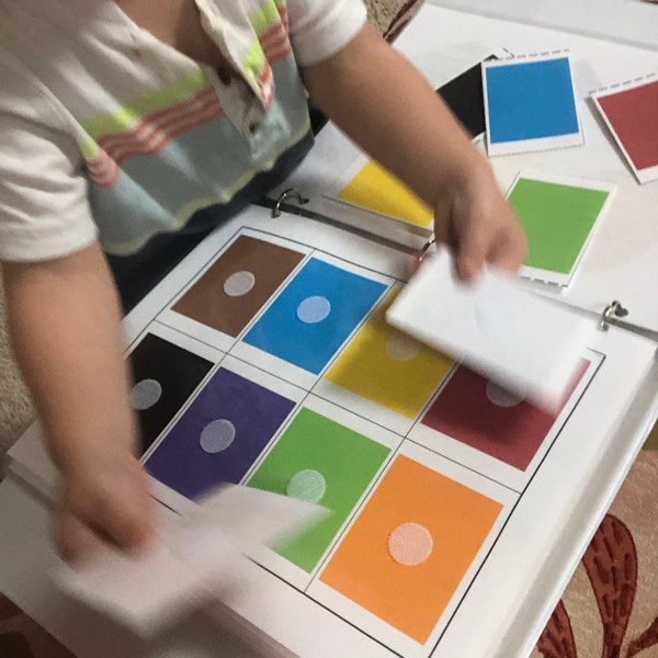 PRESCHOOL & TODDLER Learning Binder |preschool Busy Book - Etsy
