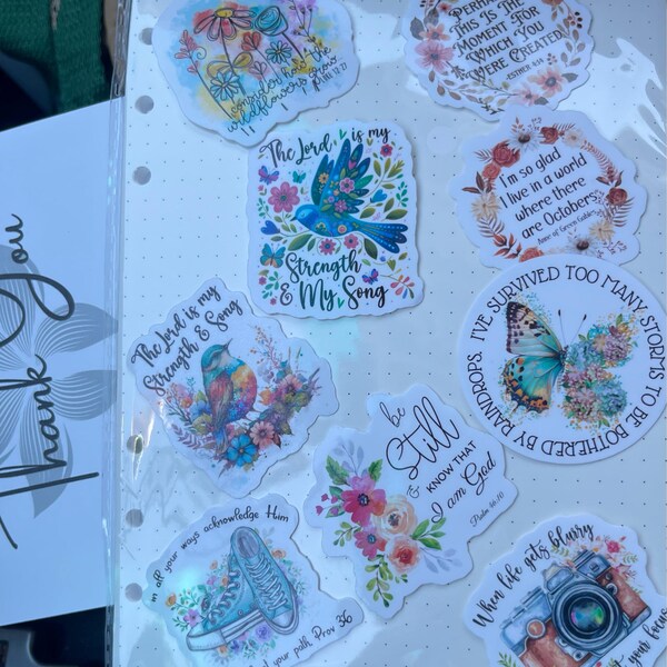 When Life Gets Blurry Sticker, Affirmation Sticker, Clear Laptop ...