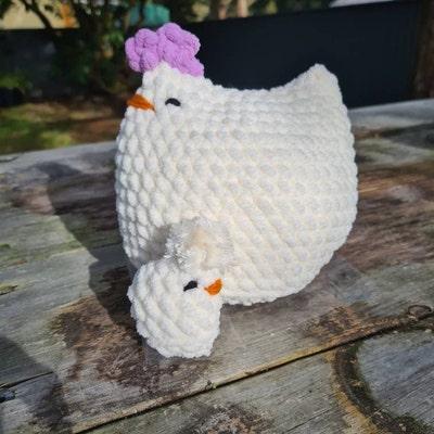 Mama and Mini Mabel Chicken CROCHET PATTERN - Etsy