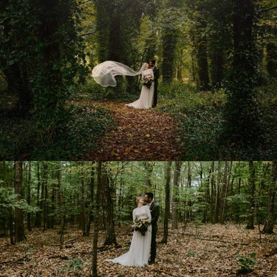 35 Wedding Veil Photo Overlays, Wedding Dress Overlays, Flying Fabric ...