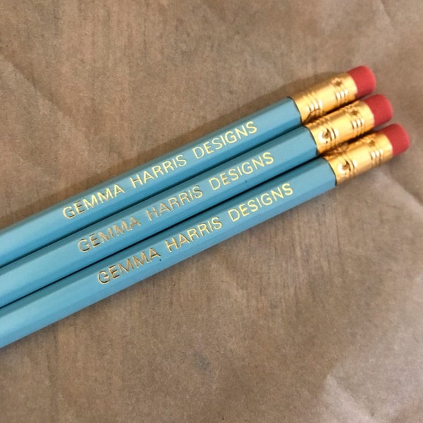 Personalised Pencils, Imprinted Pencil, Custom Made, Your Wording ...