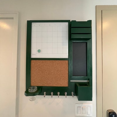 Large 3 Pocket Family Message Centerframed Chalk - Etsy