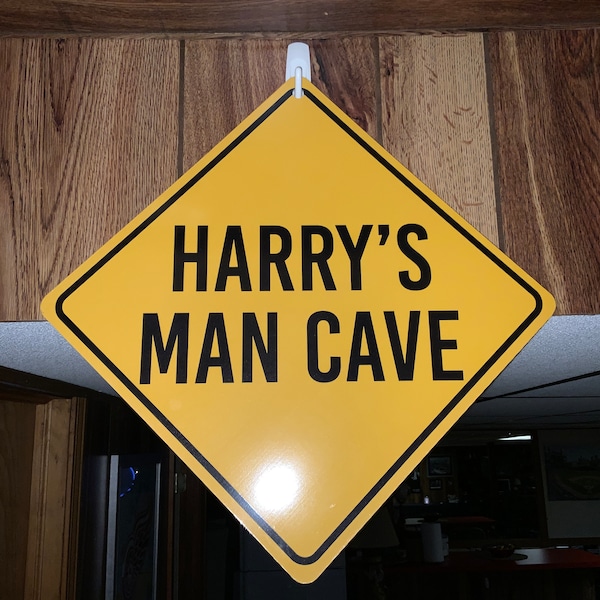 Custom Crossing Sign, Custom Xing Sign, Metal Sign, Aluminum Sign, Man ...