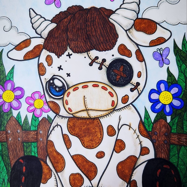 Spooky Cutie: Kawaii Creepy and Horror Coloring Book for Relaxing by ...