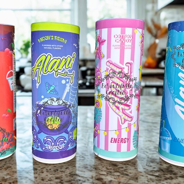 Alani Nu Energy Drink Tumbler Wrap 20oz - Etsy