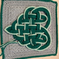 Celtic Cowl Celtic Crochet Crochet Cowl Celtic Knot Scarf - Etsy