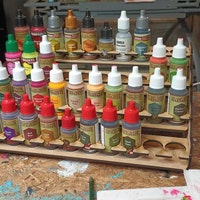 28 Bottle Testor Createfx Paint Rack - Etsy Canada