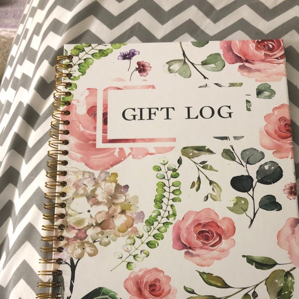 Bridal Gift Tracker | Gift Log Book | Bridal Shower | Wedding Day Gift ...