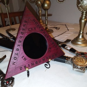 Trithemius Table of Practice 9 Engraved, Solid Wood English Archangels ...