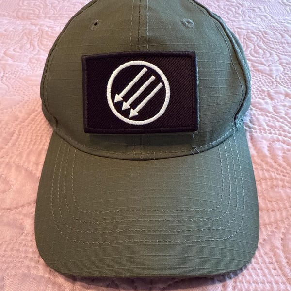 Three Arrows Flag Embroidered Patch | Anarchism Antifa | Hook and Loop ...