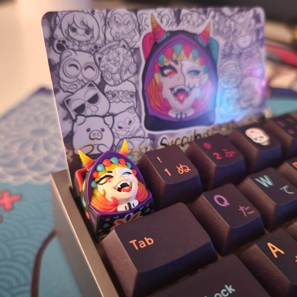 Artisan Keycap - Succubus Mictlan - Etsy