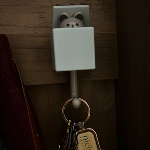 Folding Alloy Wall Mount Hook, Heavy Duty Invisible Hooks, Hanging Coat ...