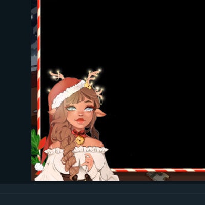 Moon & Stars Pngtuber Cute Girl Pngtuber Fantasy Theme Streaming Avatar ...