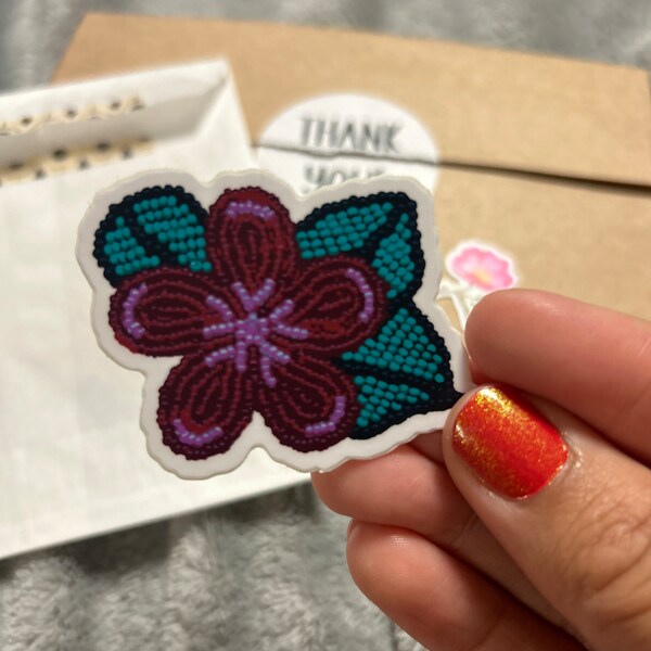 Small Maktaq and Ulu Sticker, Vinyl Sticker, Native Sticker, Indigenous ...