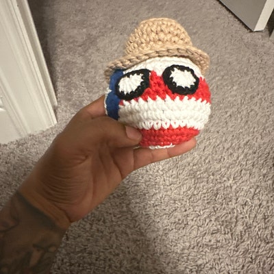 Countryball Flag Crochet Plushie, Polandball - Etsy