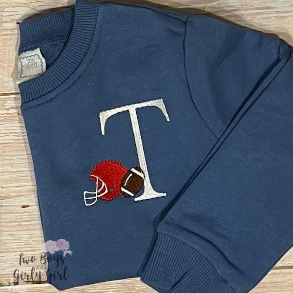 Mini Helmet and Football Fill Stitch Machine Embroidery Design File ...