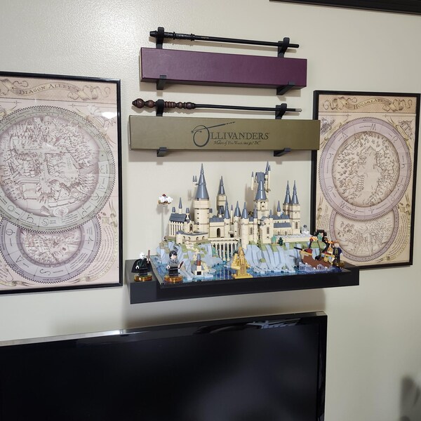 6 Pack Track Wall Mount Hot Wheels Track Compatible Wall Mount Car ...