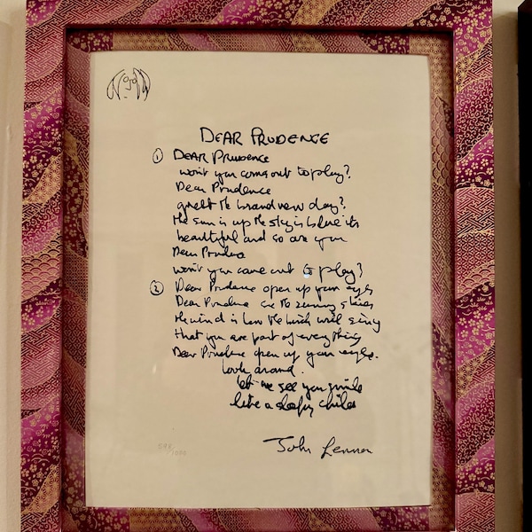 Made-to-order 5x7 (matted to 4x6) Block Print Fabric-wrapped Picture ...