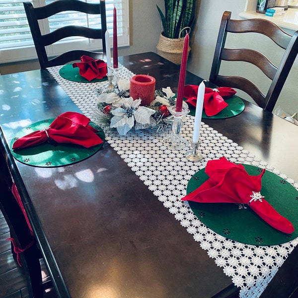 Felt Christmas Tree Ornaments, Felted Christmas Trees,fabric Christmas ...