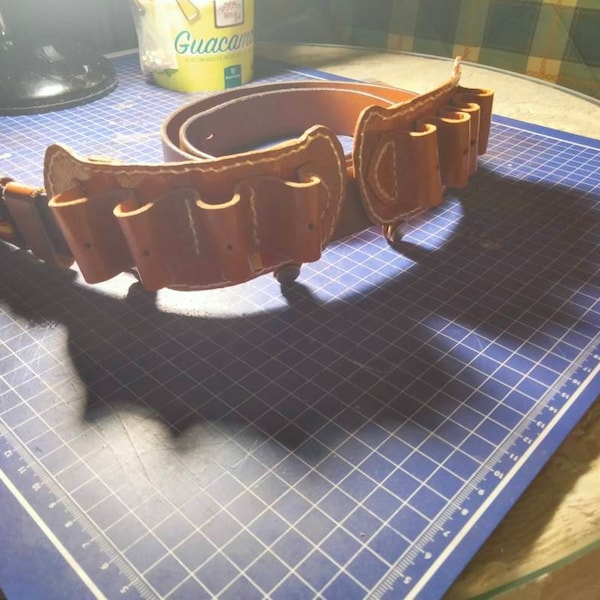 Cartridge Holder Leather Pattern PDF - 12 & 20 Gauge Bandolier - Etsy