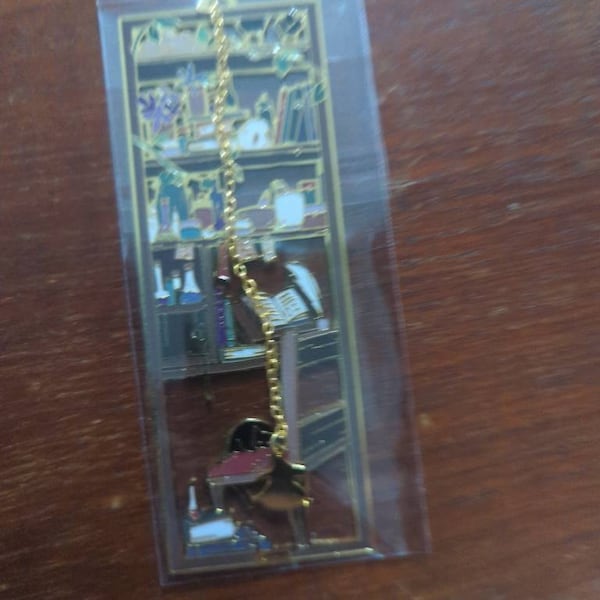 Witch’s Study | Original Design | Enamel Bookmark / Charm | 11x4cm - Etsy