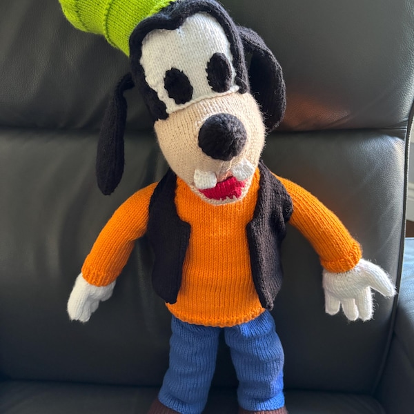 Goofy Knitting Pattern - Etsy