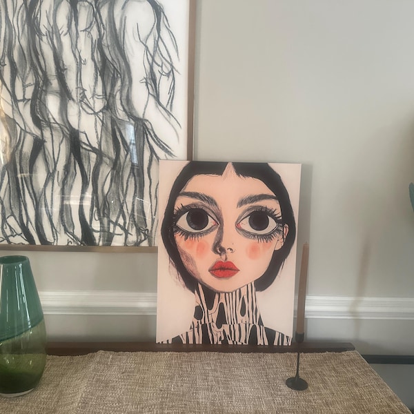 Companions No.1 Canvas Wall Art Surreal Art Beautiful Art Unique ...