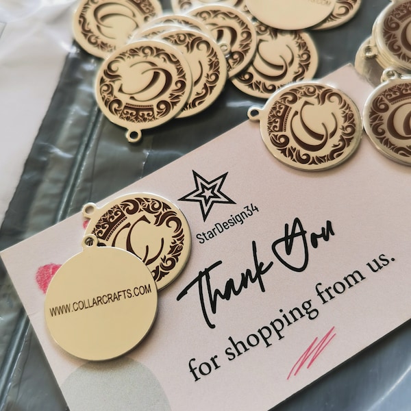 10x20 Mm Custom Logo Rectangle Label Tag,custom Clothing Metal Tag,bag ...