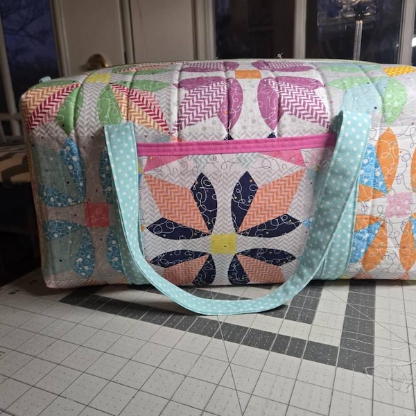 Easy Duffle Bag - Digital Sewing Pattern (PDF), Video Tutorial Included ...