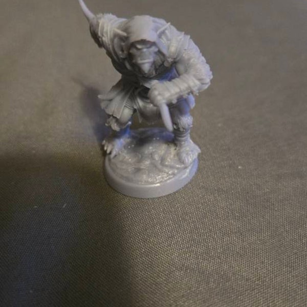 Bugbear Miniature | 3D Printed Dnd Mini | Fantasy Barbarian, Fighter ...