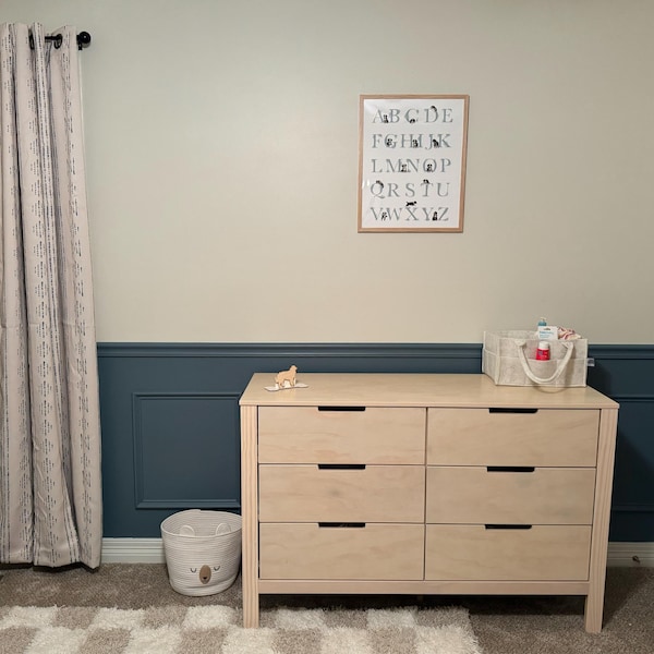 Puppy ALPHABET POSTER | Puppy Nursery Decor | Puppy Dog Wall Art for a ...