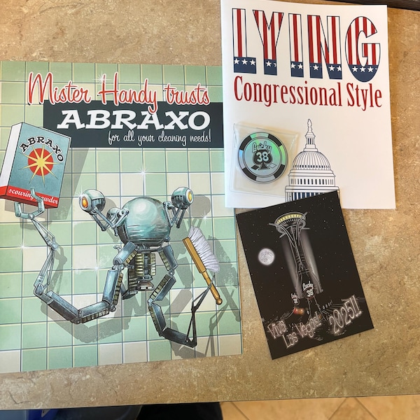 NCR Officer Beret Pins - Bear and Star - Fallout New Vegas Inspired - Etsy