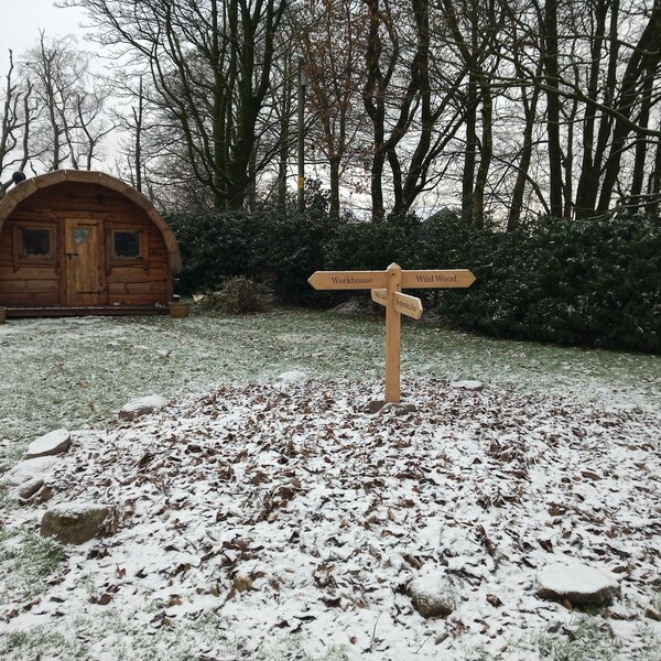 Engraved House Name Driveway Post Wedding Event Arrow Sign in the Style ...