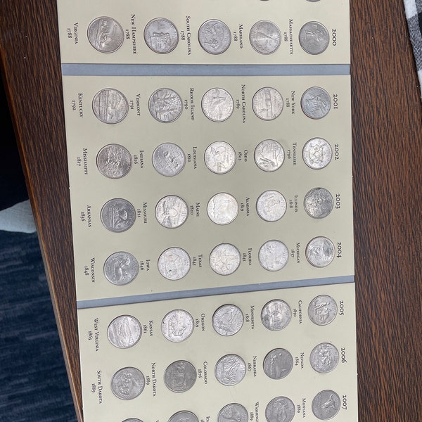 State Quarter Collection - All 50 States (display Folder Avaialble for ...