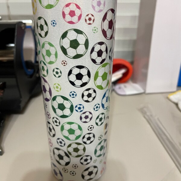 Puerto Rico Flag- Design for 20oz Skinny Tumbler Sublimation on ...