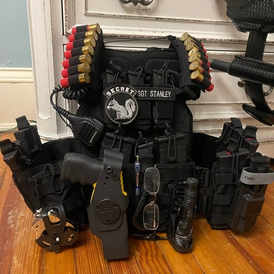 AR500 Level III Tactical Bulletproof Plate Carrier W/ Single-curve ...