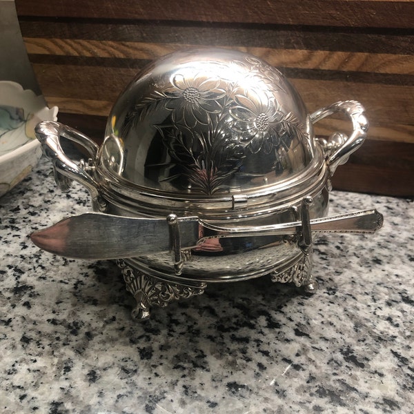 4pc Silver Plated Tea Set, Lady Margaret Pattern by FB Rogers, 2377 - Etsy