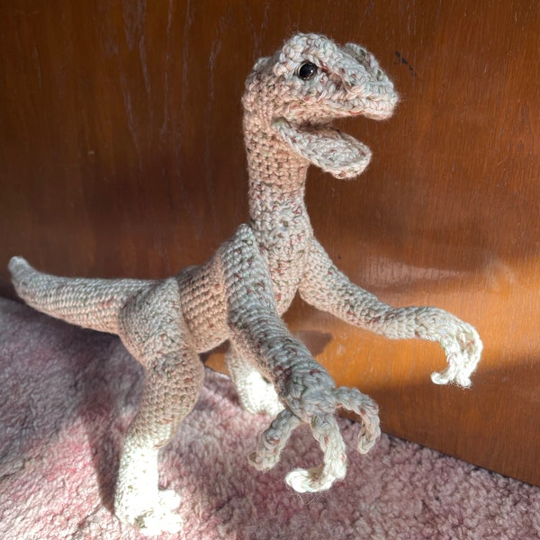 Velociraptor Pattern by Crafty Intentions DIGITAL PDF Downloadable - Etsy