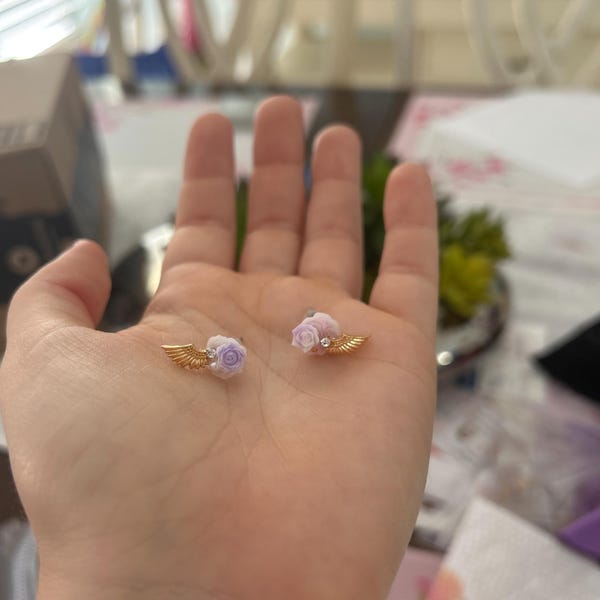 HSR Robin Stud Earrings Honkai Star Rail Sunday Earring Honkai Merch ...