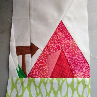 CAMP TENT Paper Pieced Block Pattern in PDF - Etsy