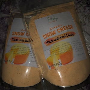 Korean Snow Cheese Powder - Etsy Canada