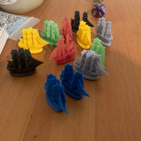 Multi-color Brig & Barc RPG World Map Markers | Dungeons N Dragons ...